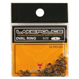 Jackall Oval Split Ring Small – fishin.com.au