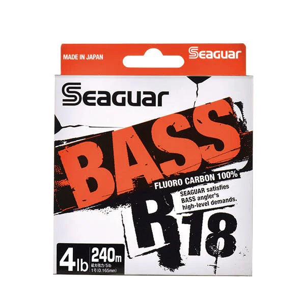 Seaguar R18 Bass Fluorocarbon Mainline – fishin.com.au