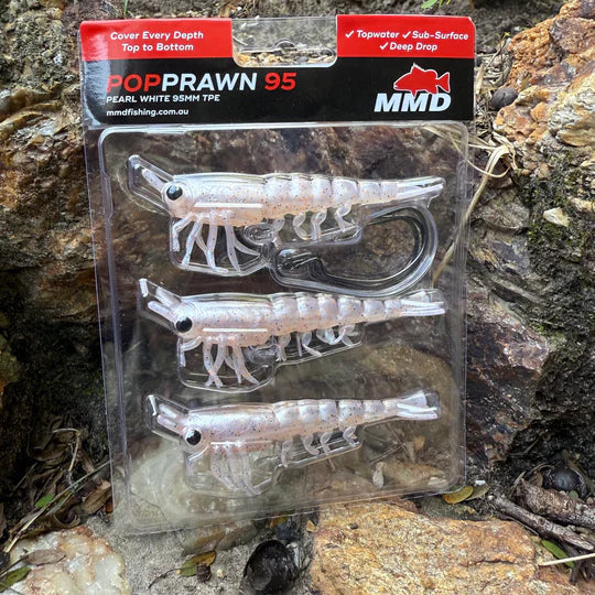 MMD Pop Prawns 95mm – fishin.com.au
