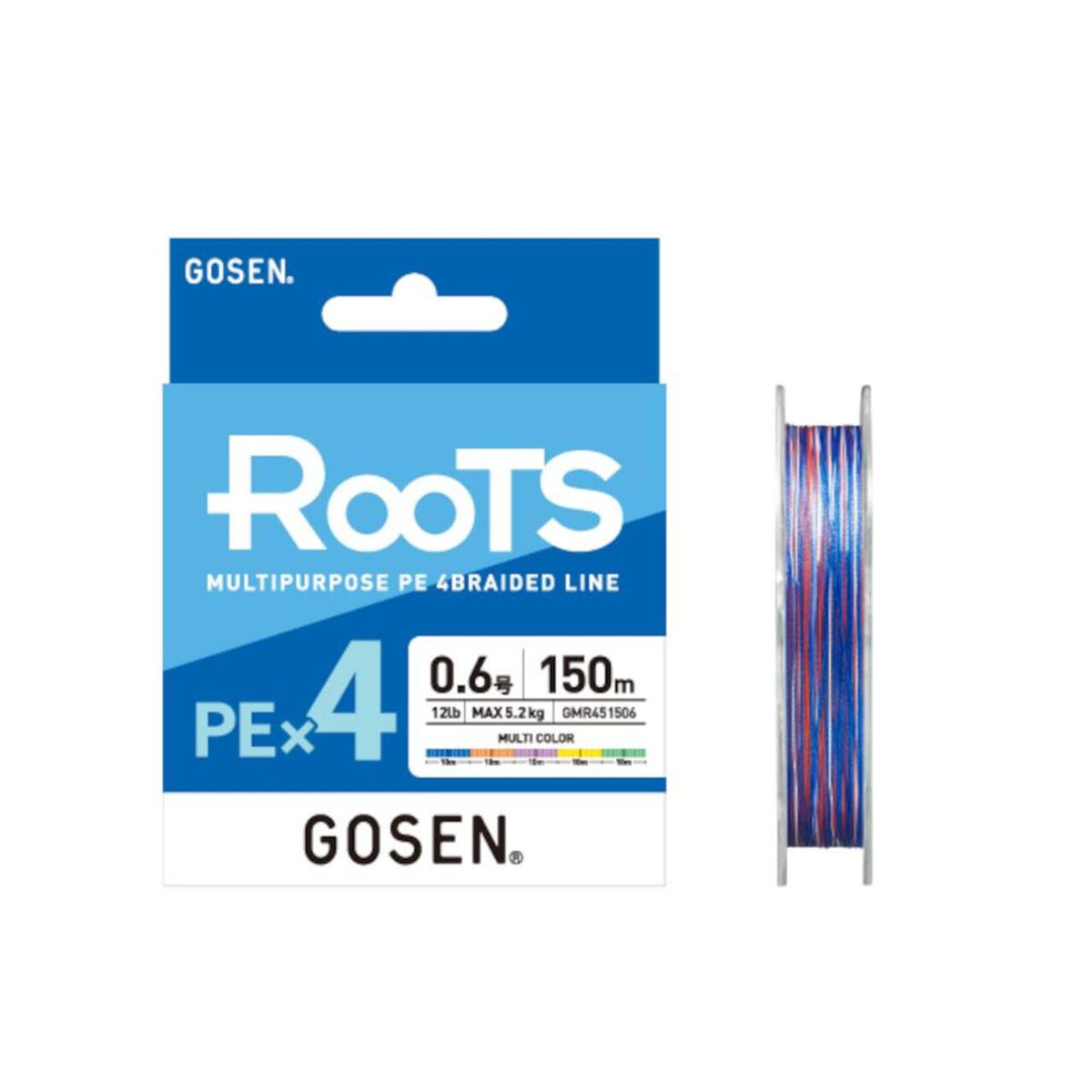 Gosen Roots Multi 300 Braid – fishin.com.au